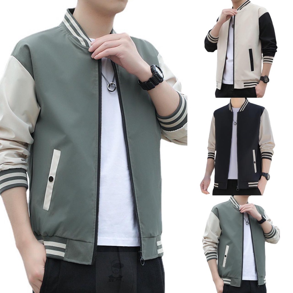 High Quality Varsity Bomber Jacket Baseball Jacket unisex 3 color ...