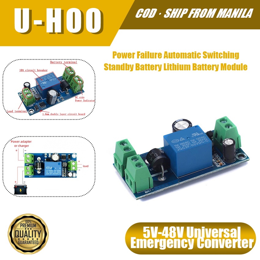 5V to 48V Universal YX850 Battery Module for Power Failure Automatic ...