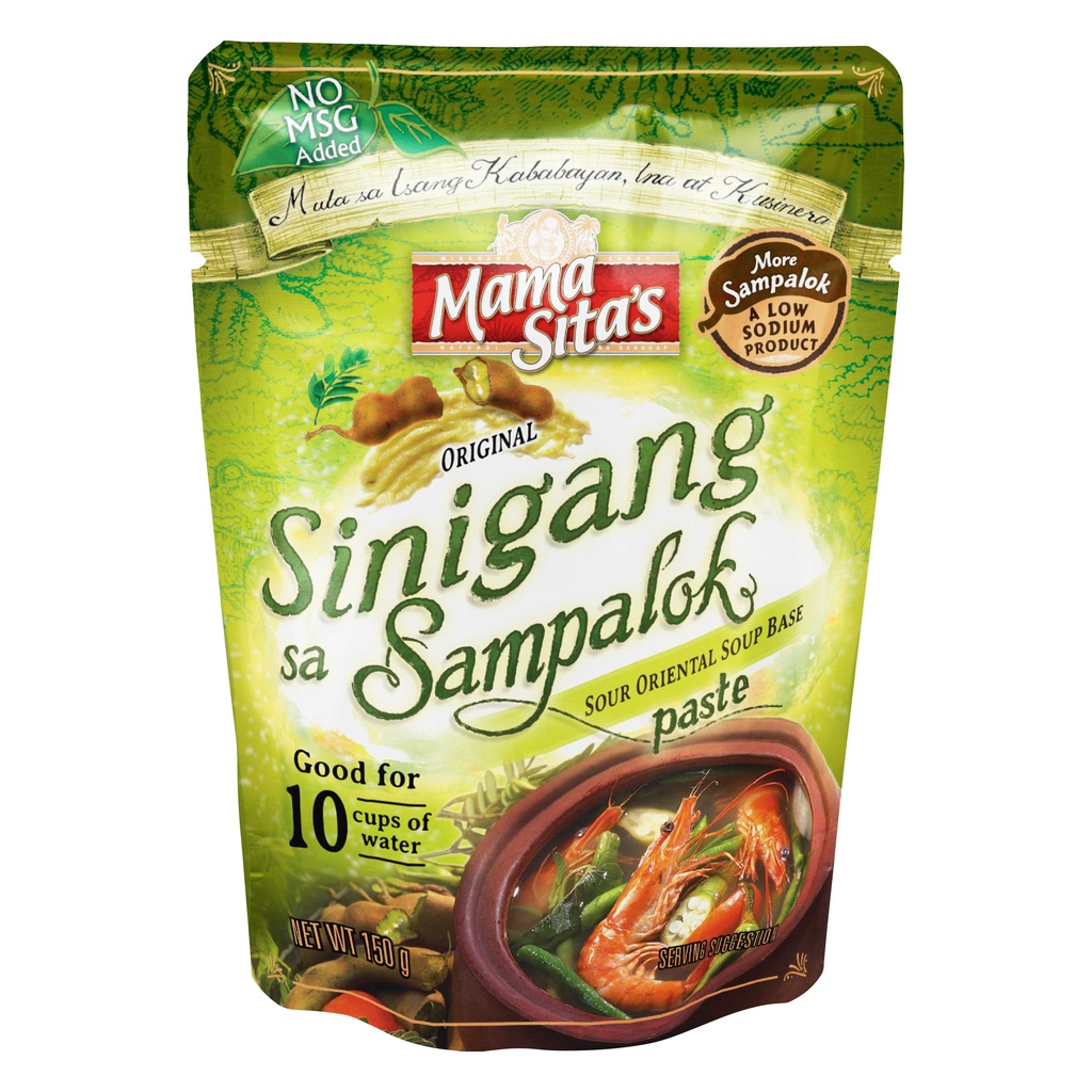 Mama Sita's Sinigang sa Sampalok Paste (Sour Oriental Soup Base) 150 g ...