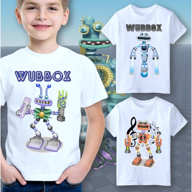 WUBBOX Shirt for KIDS not duplicate CHARACTER MM | Shopee Philippines