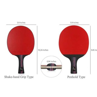 Original Boer 9.8 Table Tennis Racket Finished Pingpong Rackets Three ...