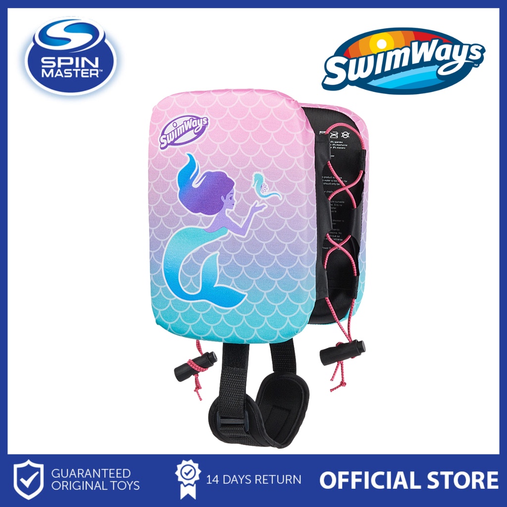 Swimways Power Swimmer Mermaid Swimming Pool Floaters, Water Training ...