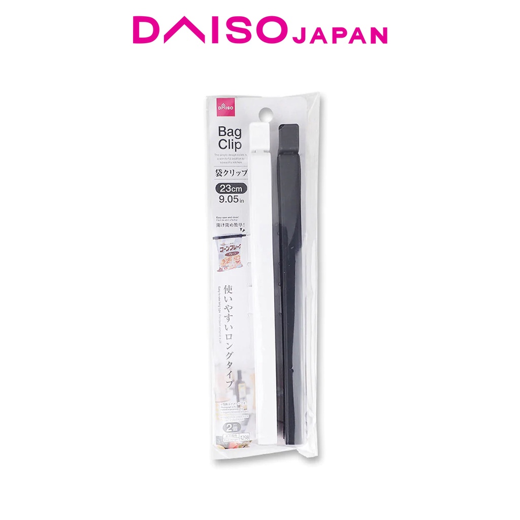 Daiso Food Bag Storage Clips (2 pieces) | Shopee Philippines