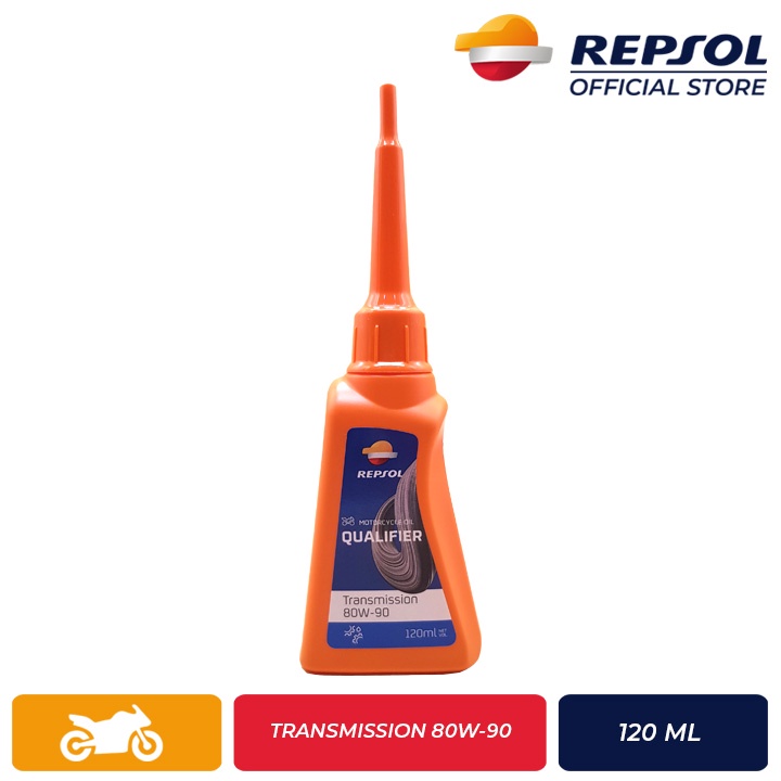 Repsol Moto Qualifier Transmission Gear Oil 80W90 120ML | Shopee ...