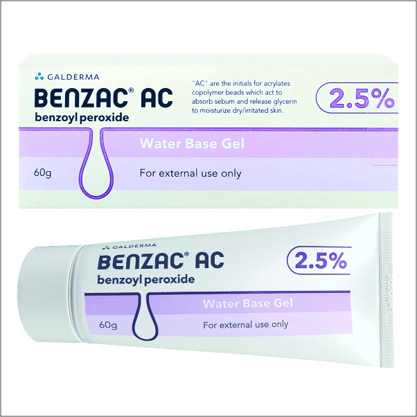 Benzac AC 2.5% Water Base Gel 60g | Shopee Philippines
