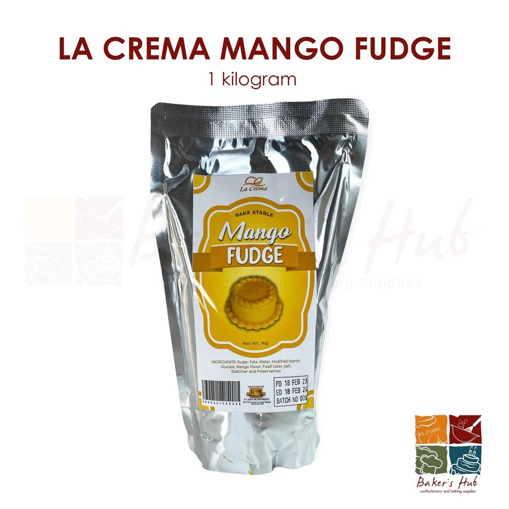 La Crema Fudge Filling 1kg Caramel Yema Salted Chocolate Ube Mango ...