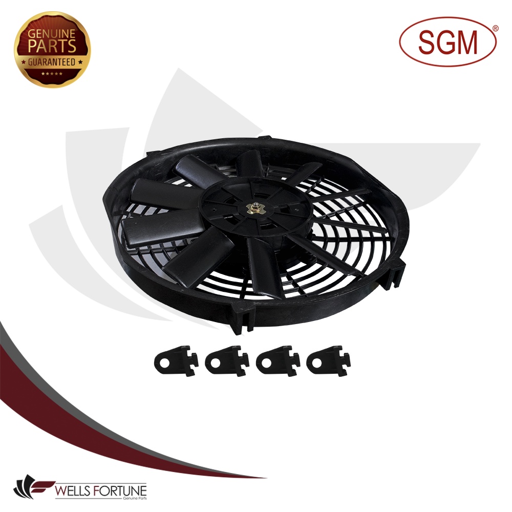 CAR COOLING AUXILLIARY FAN UNIVERSAL 12V 24V 80W SGM (1PC) | Shopee ...