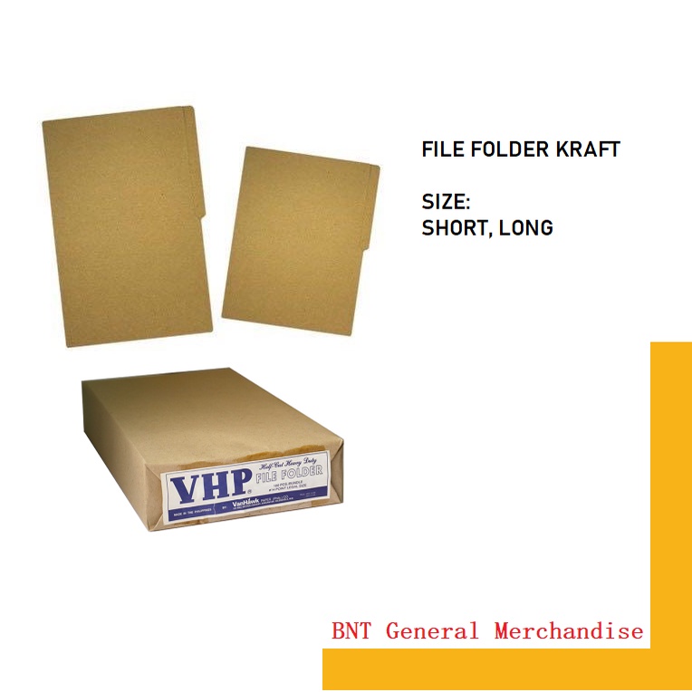 Kraft Folder File Folder Brown Sold 6Pieces Per Pack | Shopee Philippines