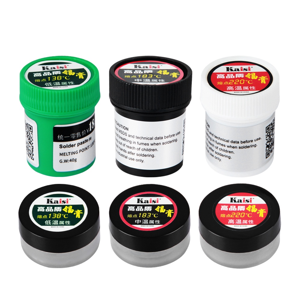 Soldering Paste Flux Lead-free Tin Paste 138℃ 183℃ 220℃ Meteling Point ...