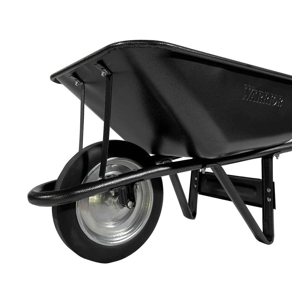 WARRIOR Wheelbarrow Deep Type 13inch Solid Tire with Double Ball ...