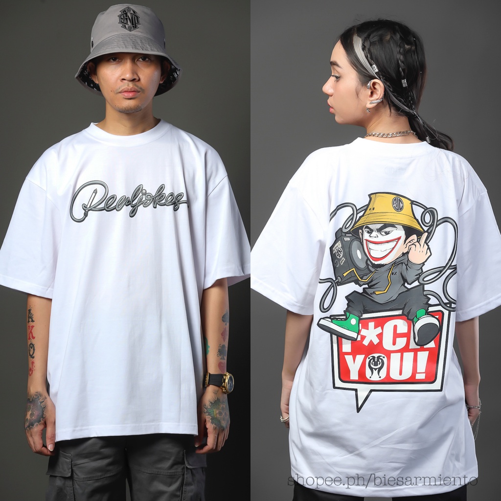 Real Jokes Clothing - Cable (White) | Shopee Philippines