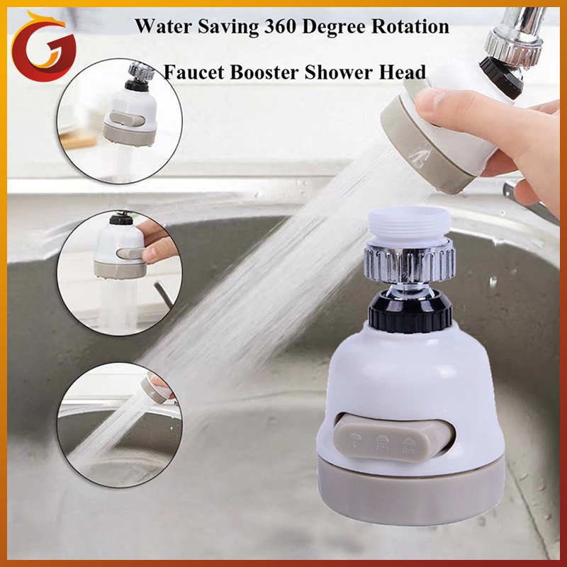 360 degree rotationFaucet Water Saving Kitchen Faucet Shower Adjustable ...