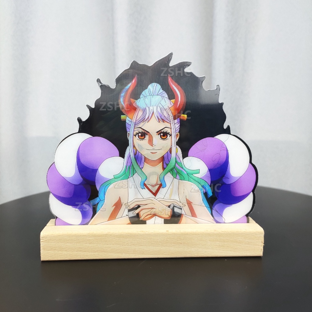 ONE PIECE Yamato Motion Sticker Anime Peeker Sticker Waterproof Decals ...