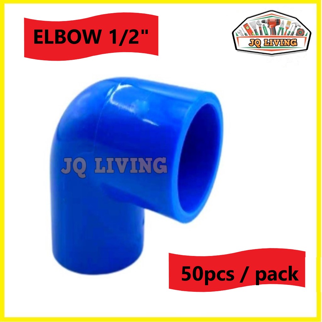 WHOLESALE ECODEX/CCS PVC Blue Elbow 1/2" 3/4' 1" Excellent Quality ...