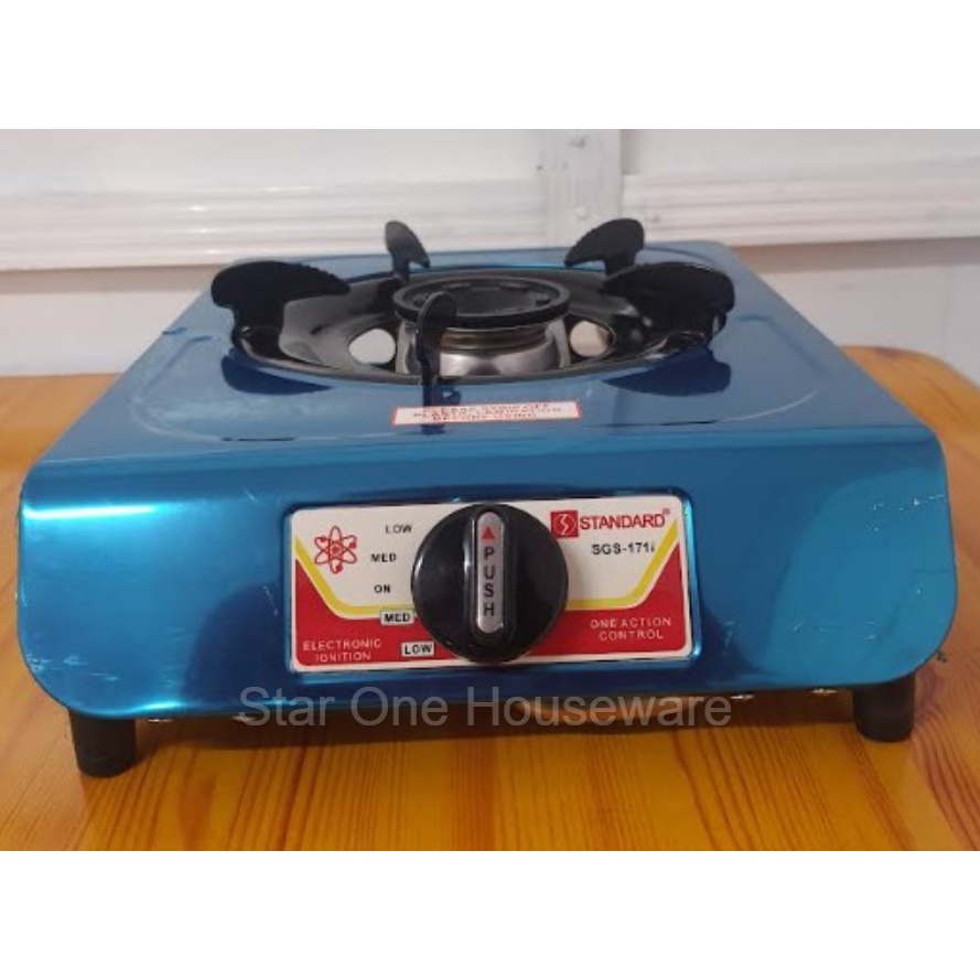 STANDARD SINGLE BURNER LPG STOVE/LUTUAN/SGS-171i | Shopee Philippines