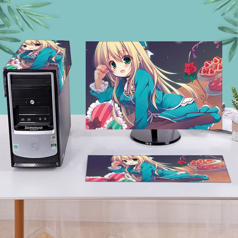 mg3c Cartoon Animation Computer Cover CPU Chassis Dust 24/27/32/Inch ...