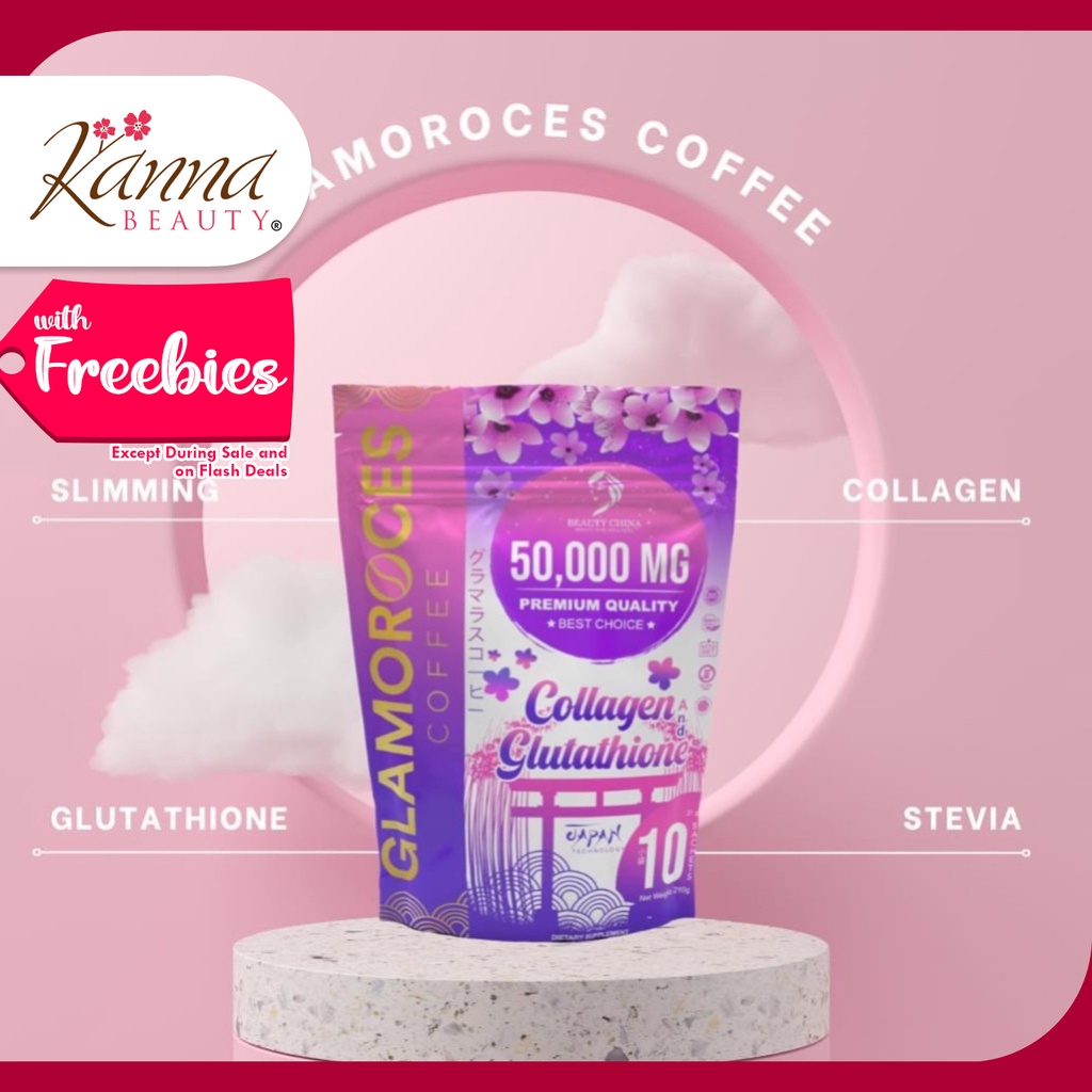 Glamoroces Slimming Coffee with Collagen and Glutathione 50,000mg by ...