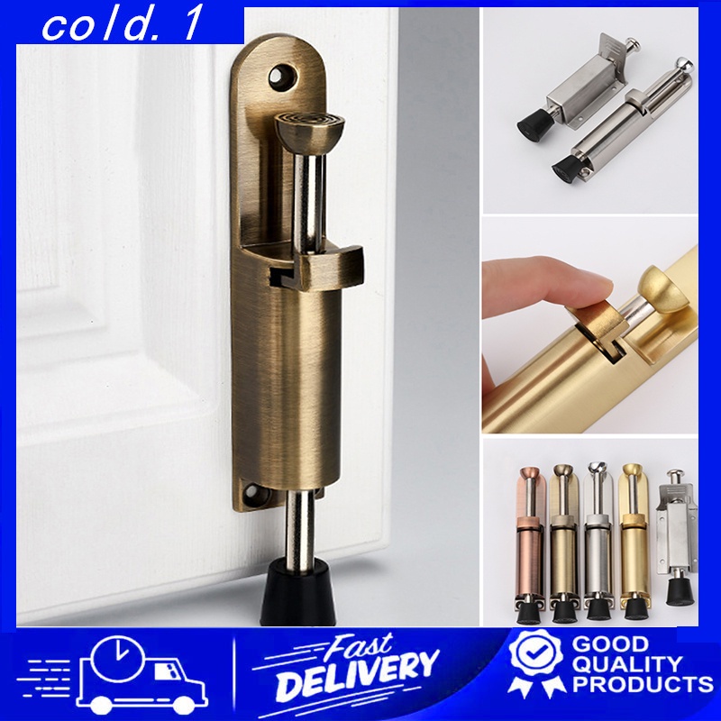 Rubber Noiseless Step-On Stop Holder Kick Down Door Stopper Buffer ...
