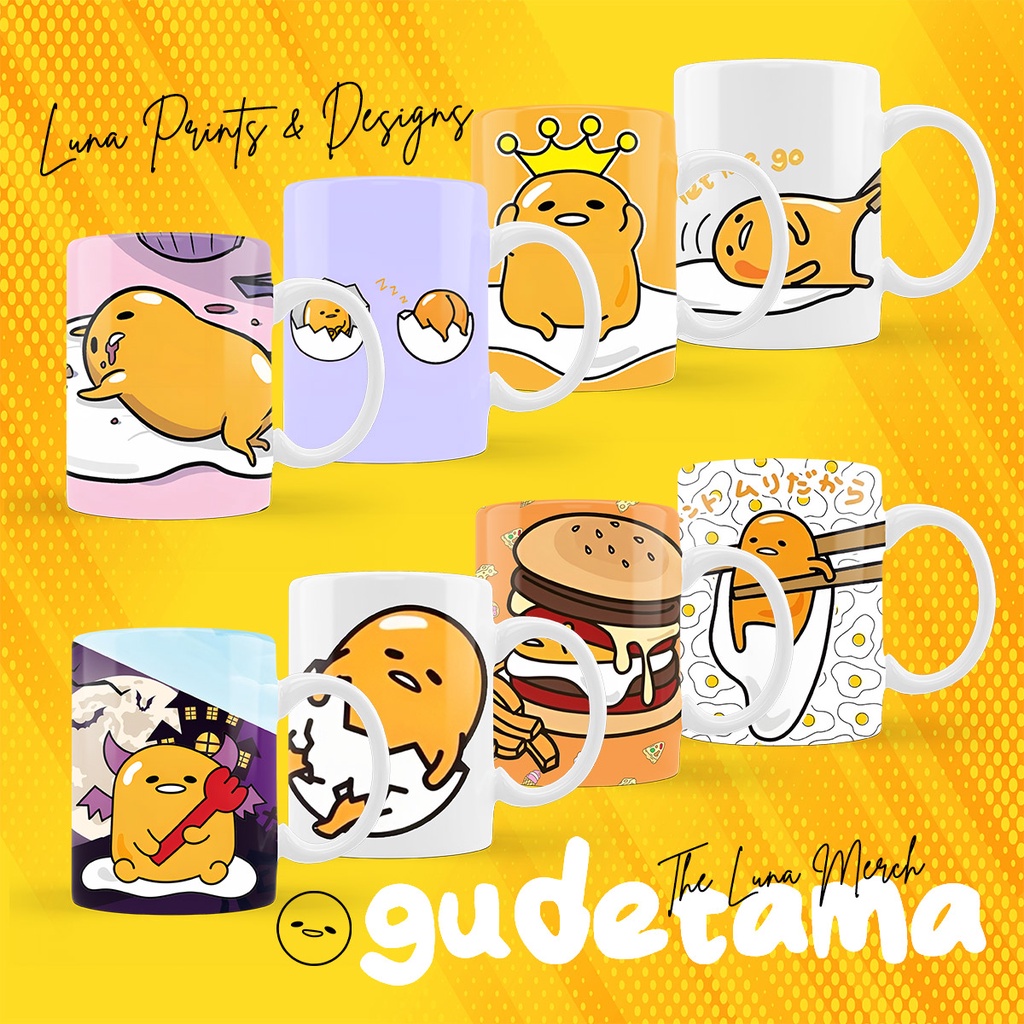 Gudetama Coffee Mug Collection - The Luna Merch | Shopee Philippines