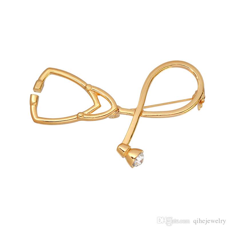 Creative Medical Brooch Badges Uterine Lung Teeth Syringe Brooches Pin ...