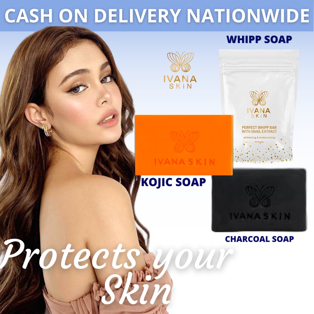 IVANA SOAP | GLOW KOJIC BAR SOAP | PURIFYING CHARCOAL SOAP | WHITENING ...