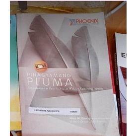 Pinagyamang Pluma Filipino Book for K12 Senior High School | Shopee ...