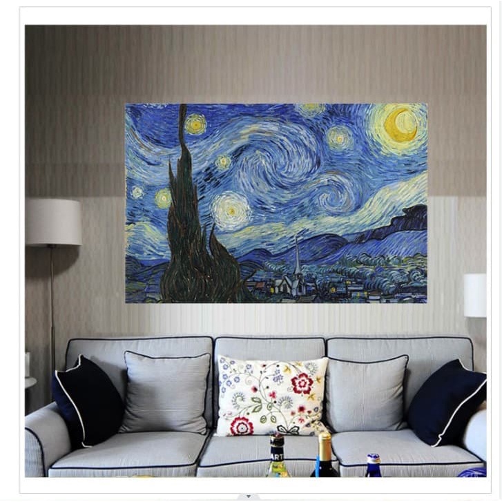 The Starry Night Home Deco Sticker Decal Self Adhesive Wall Art Pastes ...