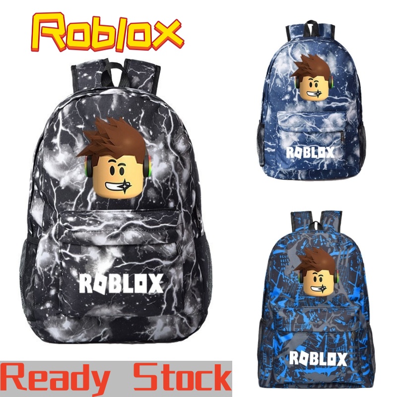 [Ready Stock] Popular Game Cartoon Roblox Bag Student Children's ...