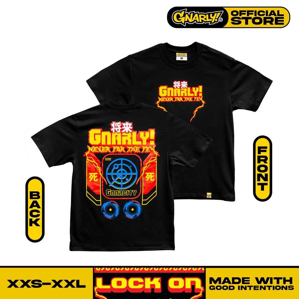 Gnarly! Lock On T-Shirt | Shopee Philippines