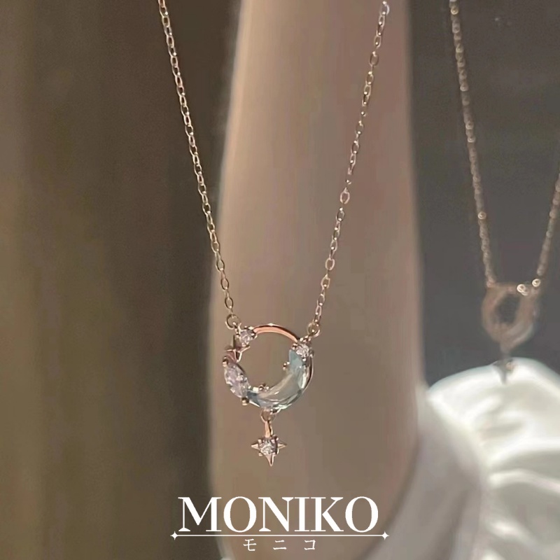 MONIKO Original design Whale Drop Necklace Titanium Steel Whale Tail ...