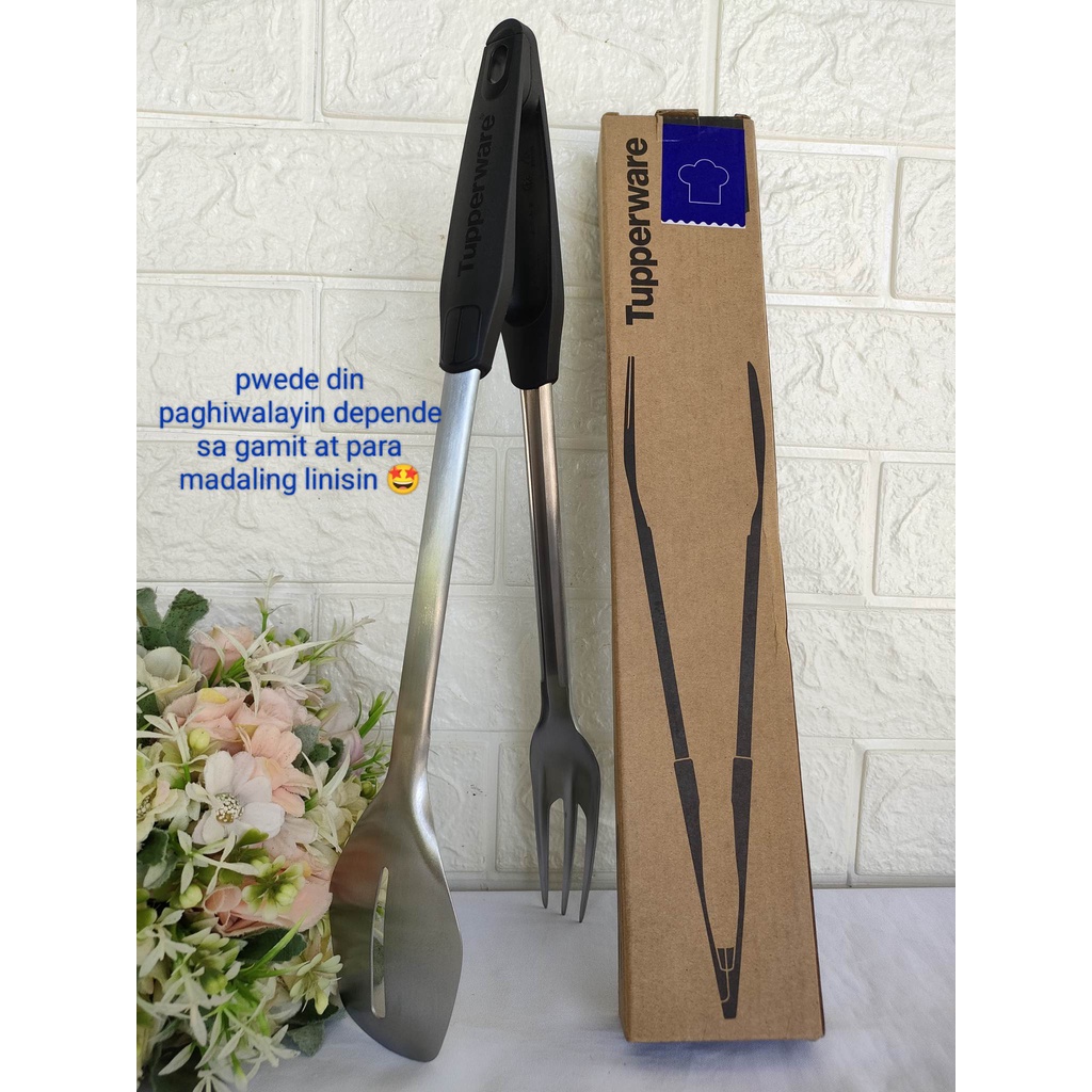 Tupperware Chef Series BBQ Tongs | Shopee Philippines