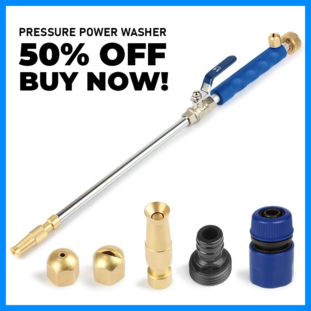 Multi Purpose High Pressure Jet Gun Spray Car Washer Cleaner and for ...