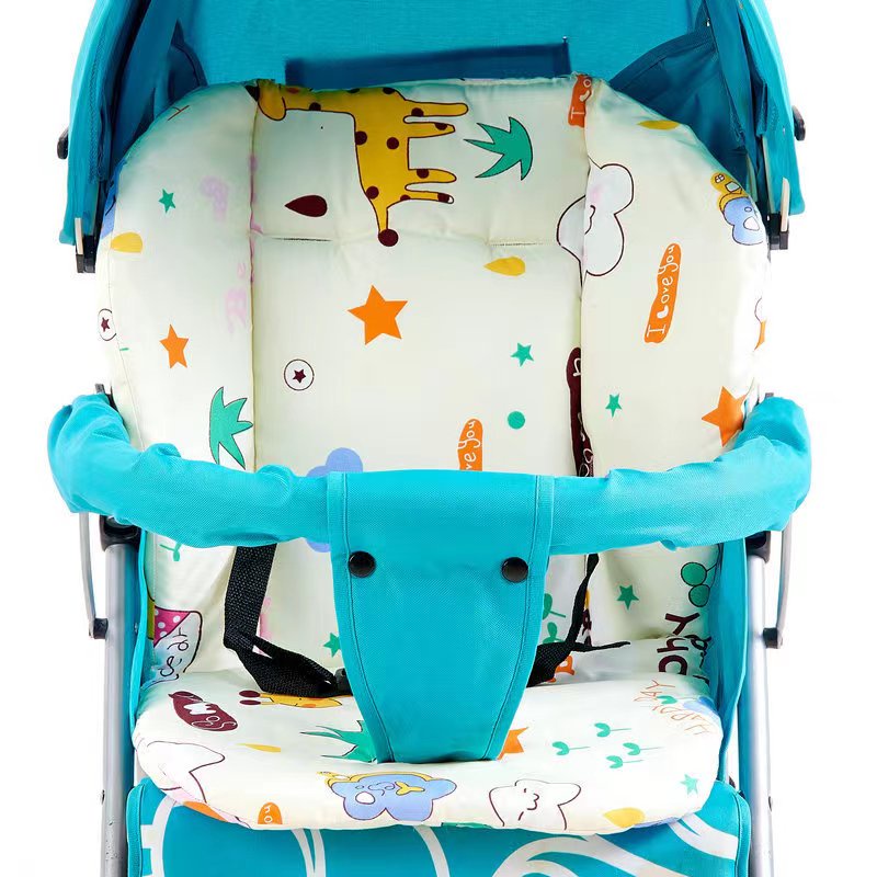 Baby Stroller Seat Cushion Cotton Mat Pad Infant Trolley Pushchair Cart ...