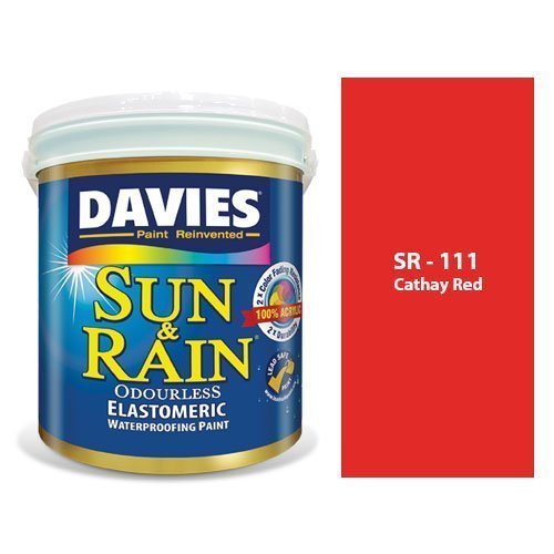 Davies Sun & Rain SR-111 Cathay Red - 4Liters | Shopee Philippines