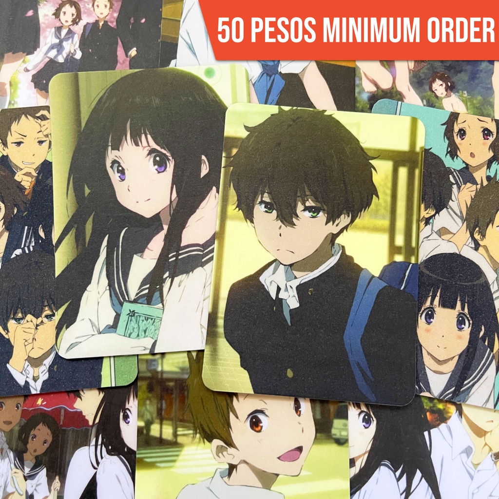 Hyouka Anime Photocards (Laminated) | Shopee Philippines