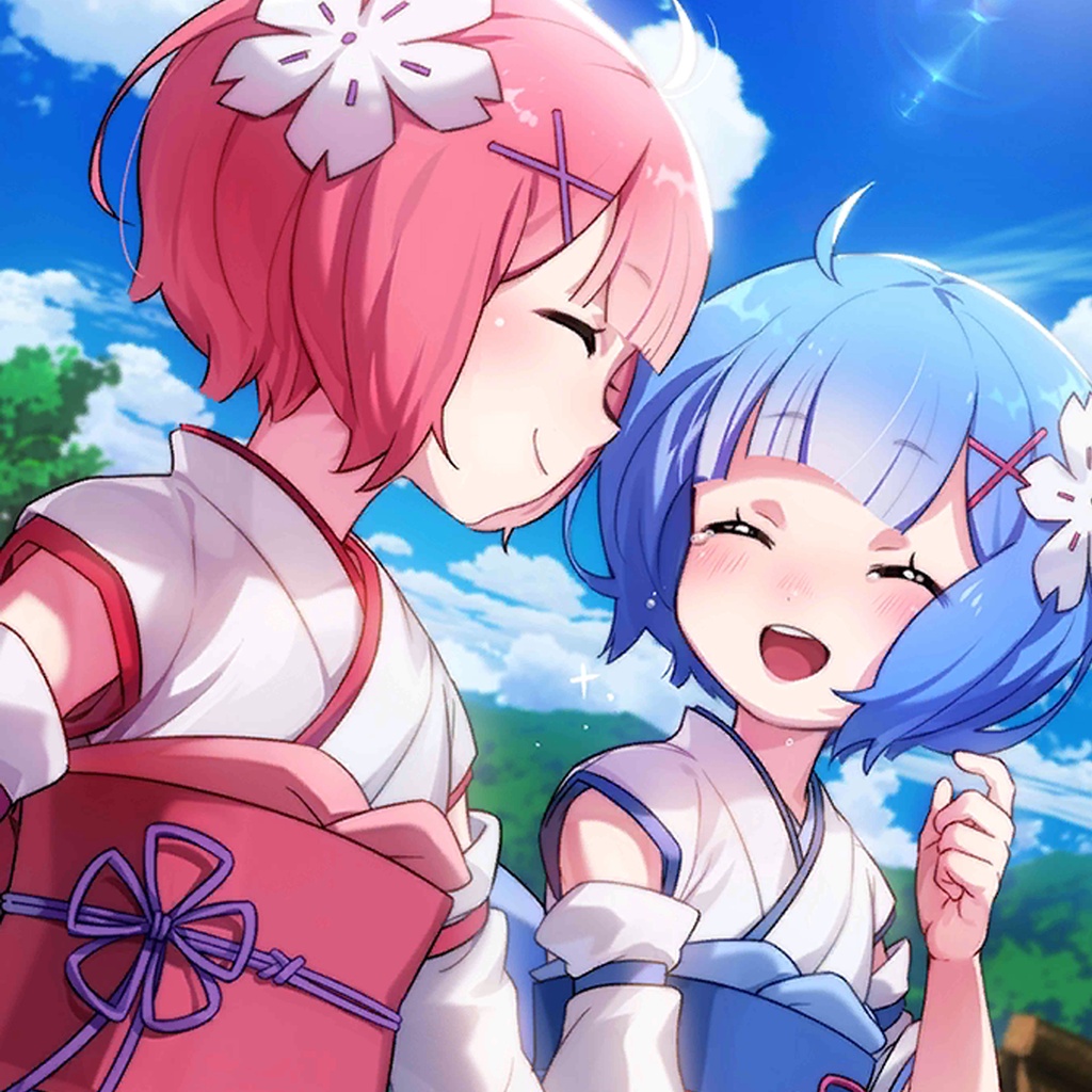 Re: Zero Ram & Rem Babies Themed Merch (Photocard, Art Prints) | Shopee ...