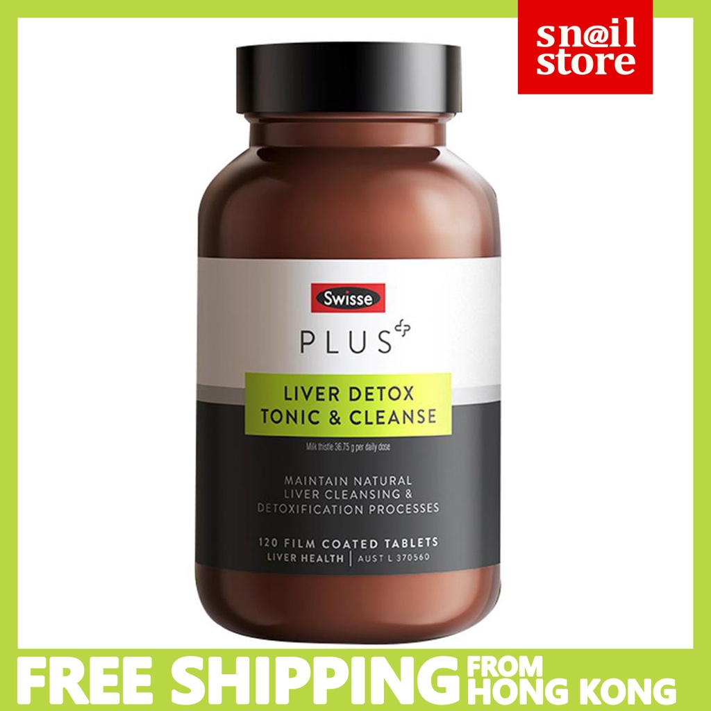 Swisse PLUS+ Liver Detox 120 Tablets （EXP 2026) | Shopee Philippines