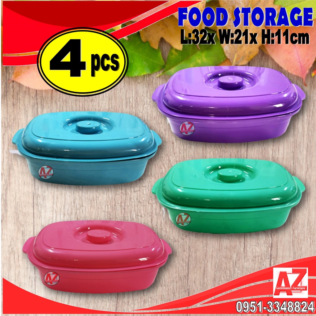 4pcs /1 SET-CLASS A -Food Storage, Food dispenser, food keeper with ...