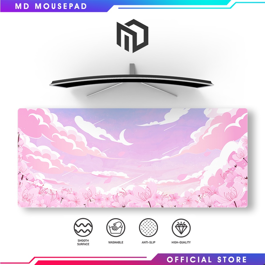 MD Mousepad | Sakura Solace | Extended Large Gaming Mouse pad Deskmat ...