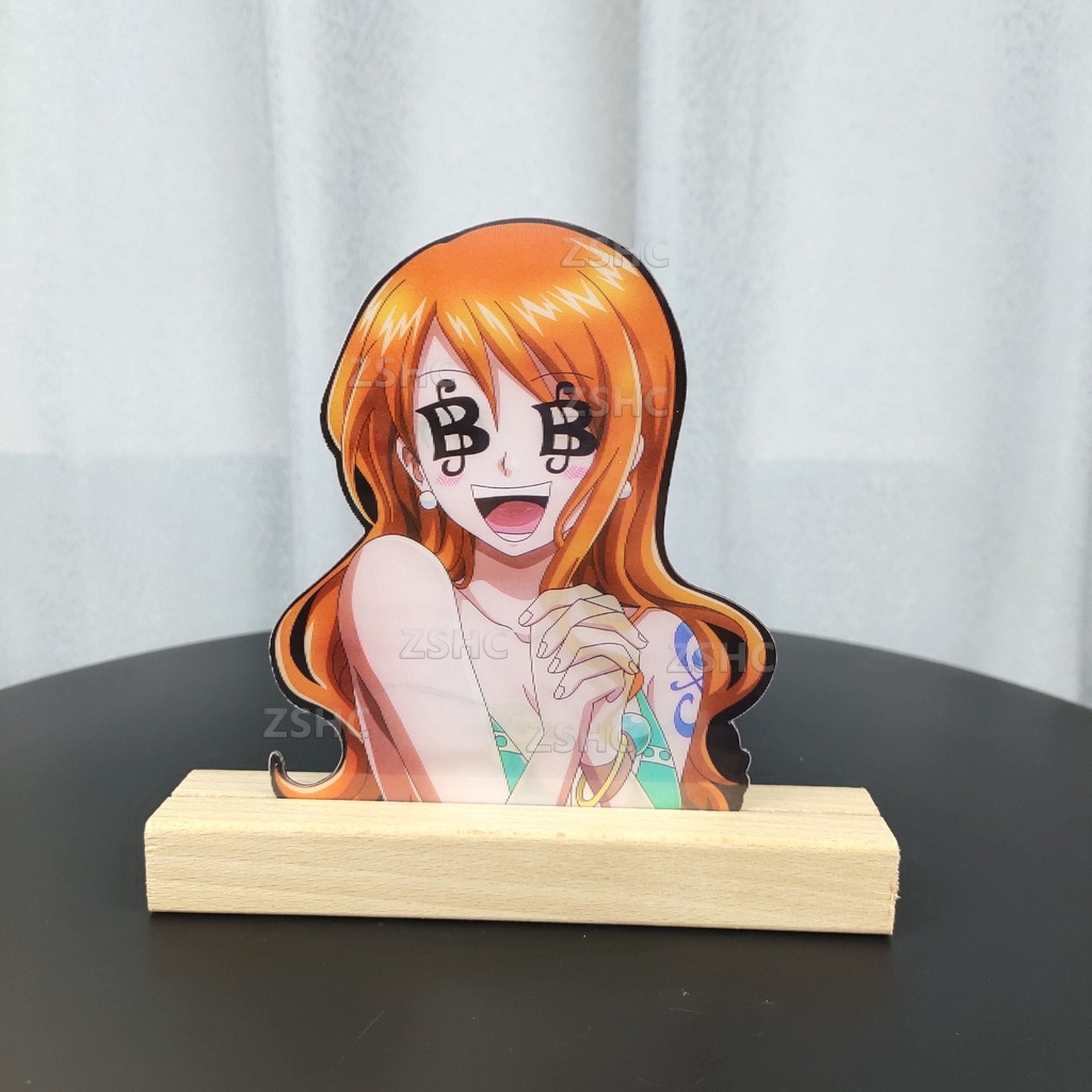 Nami Anime Sticker ONE PIECE Motion Sticker Anime Waterproof Decals for ...