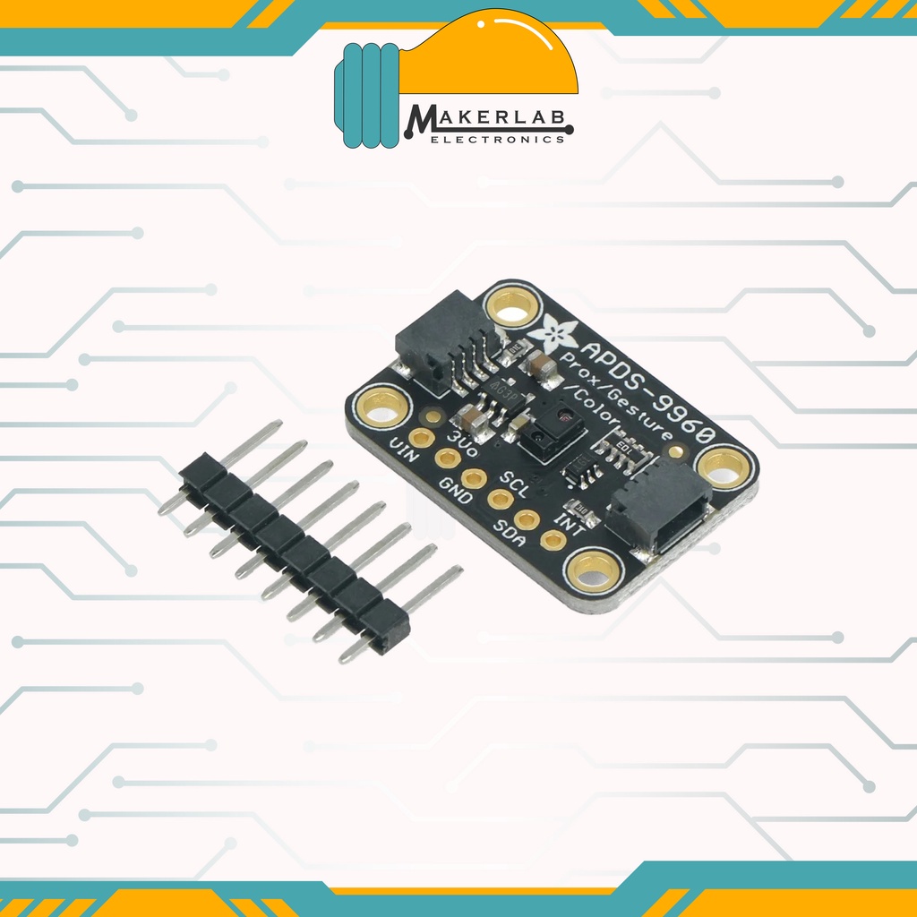 Adafruit APDS9960 Proximity, Light, RGB, and Gesture Sensor | Shopee ...