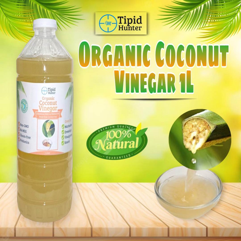 Coconut Vinegar, Pure Sukang Tuba, Chemical-Free Alternative | Shopee ...