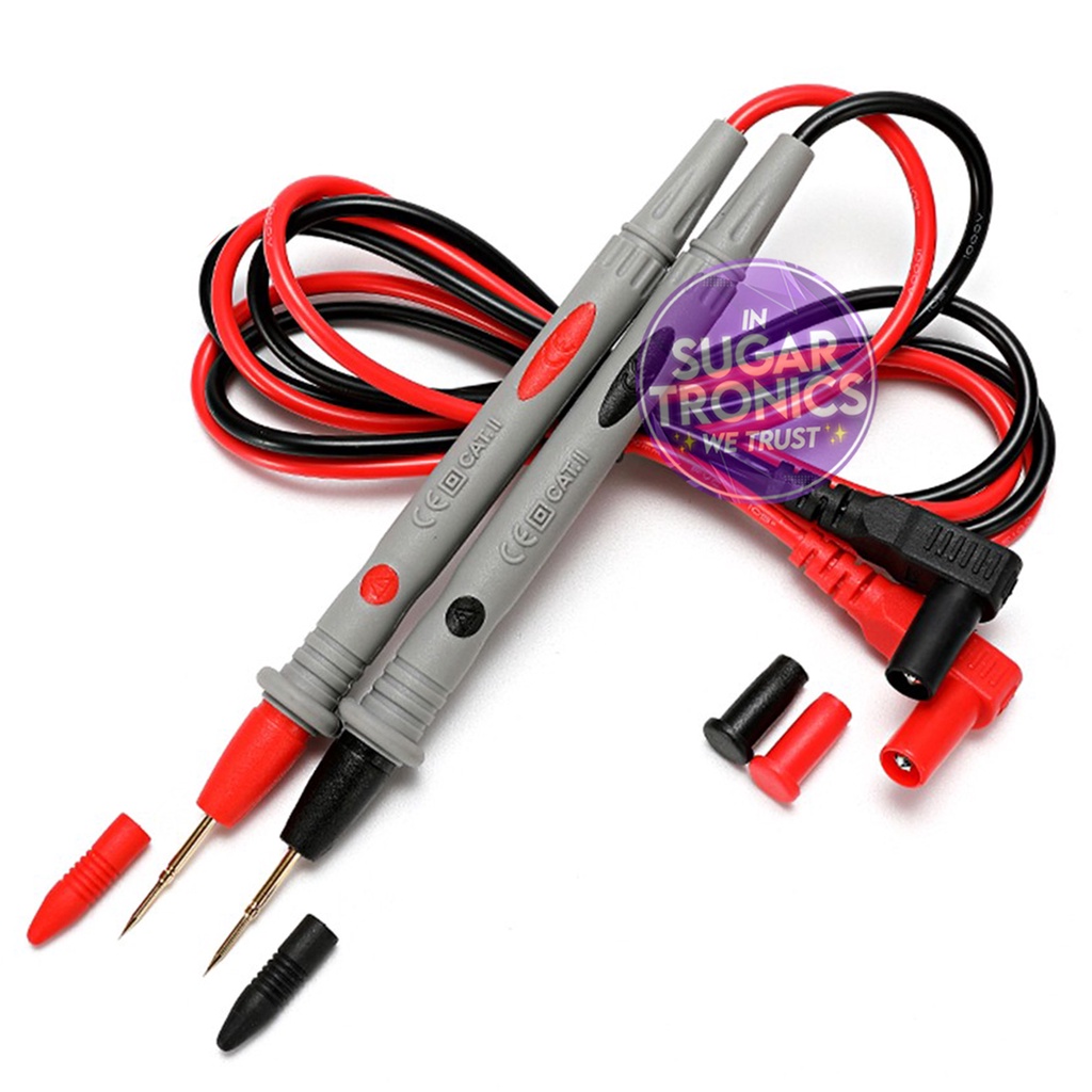 PT1005 1000V 10A Universal Digital Multimeter Probe Test Leads Pin ...