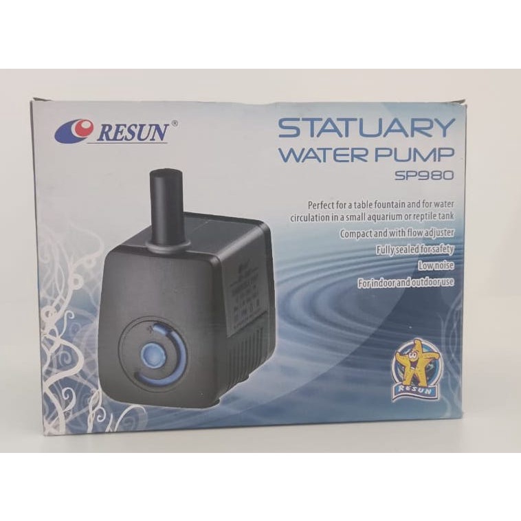 Resun Statuary Water Pump, Submersible Pump Power Head SP-980 | Shopee ...