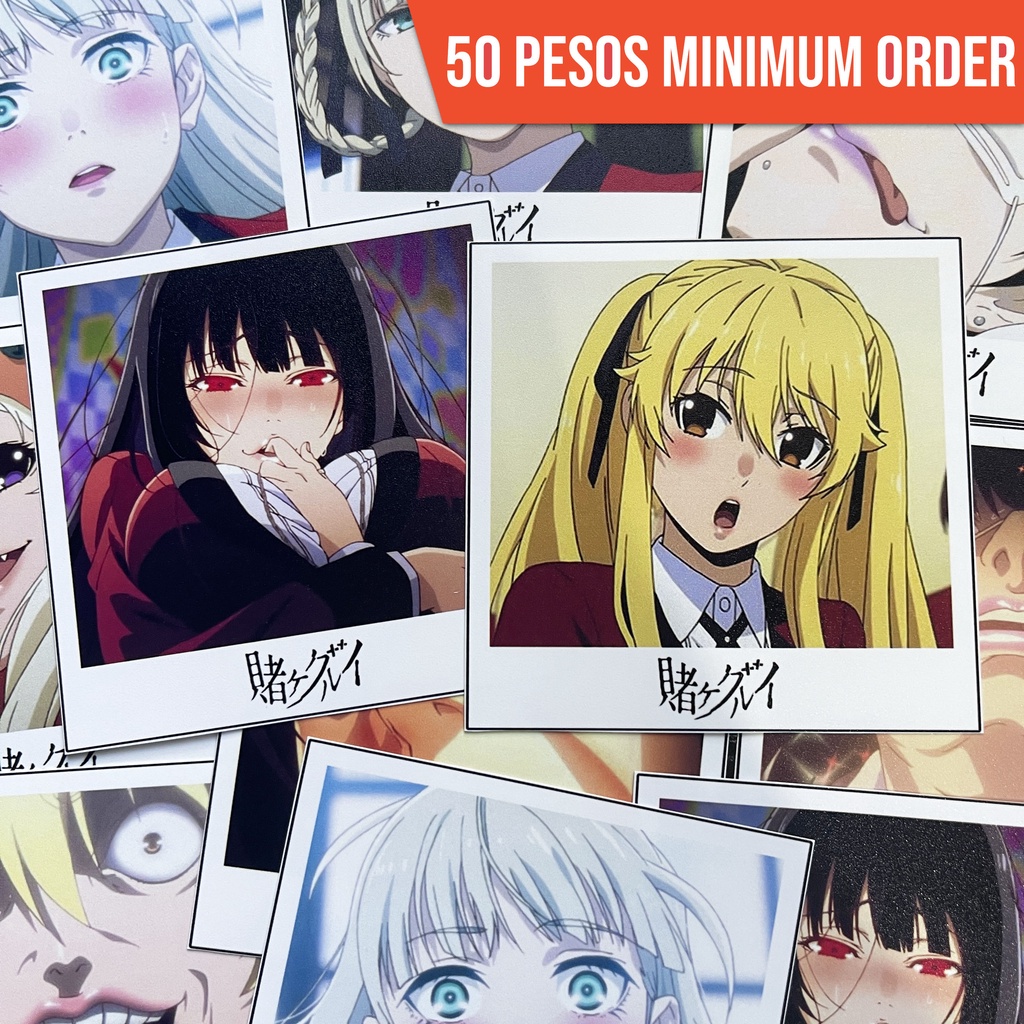 Kakegurui Anime Square Prints | Shopee Philippines