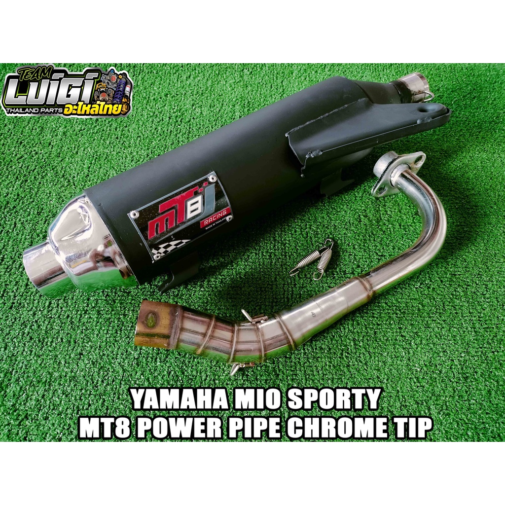 MT8 PIPE FOR MIO SPORTY (CHROME TIP) ORIG THAILAND | Shopee Philippines