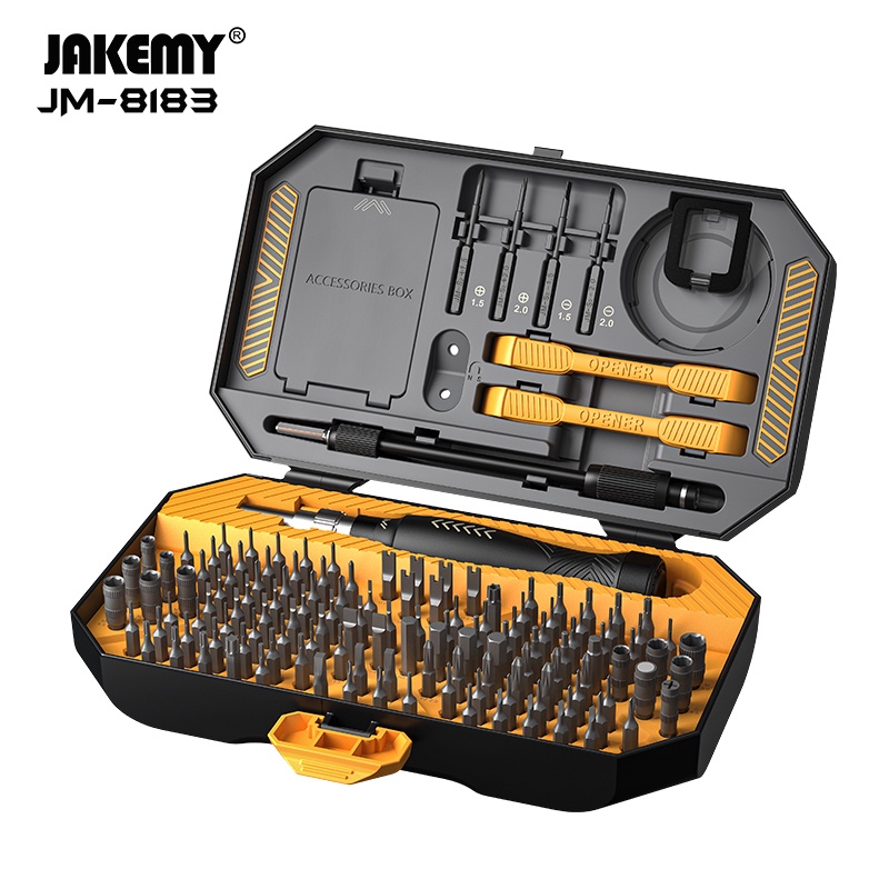 JAKEMY Precision screwdriver set magnetic Repair Tools Kit for cellphone watch laptop oria mini ...
