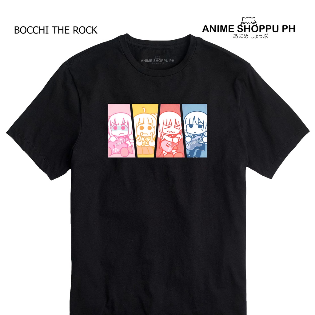 BOCCHI THE ROCK CHIBI Anime Shirt - Anime Shoppu Ph | Shopee Philippines
