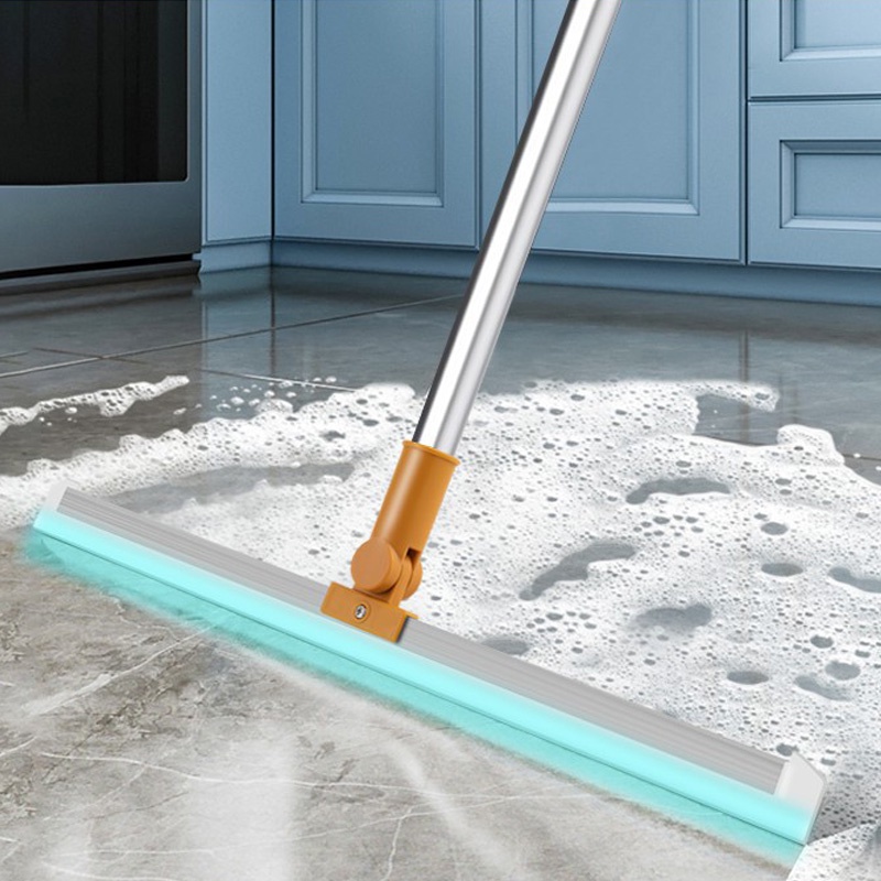 Telescopic Rod Window Wiper Scrape the Ground Window Cleaner Water ...