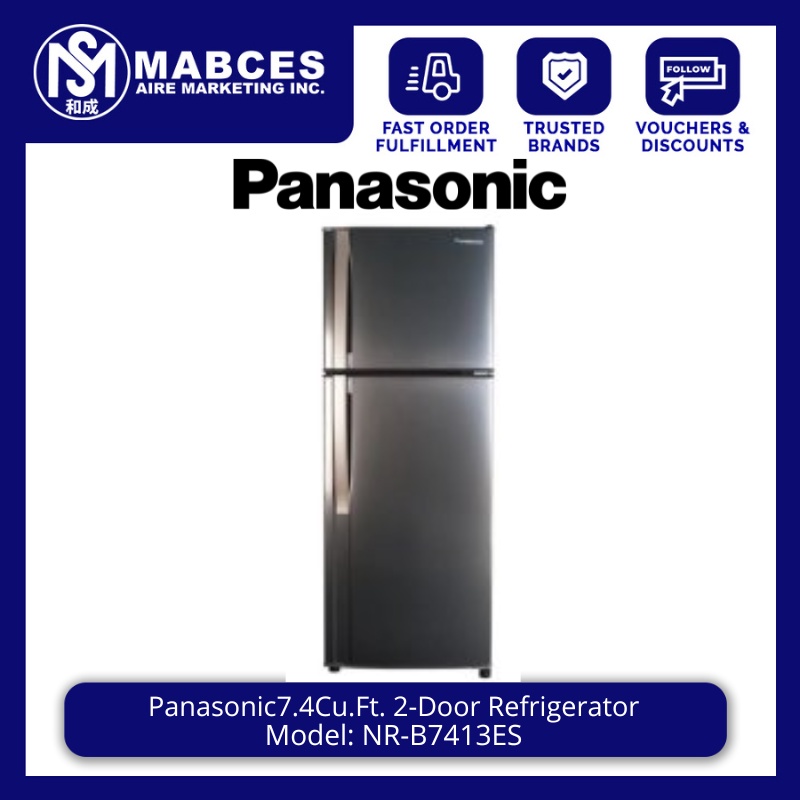 Panasonic 7.4 cu.ft. 2-Door Refrigirator NR-B7413ES | Shopee Philippines